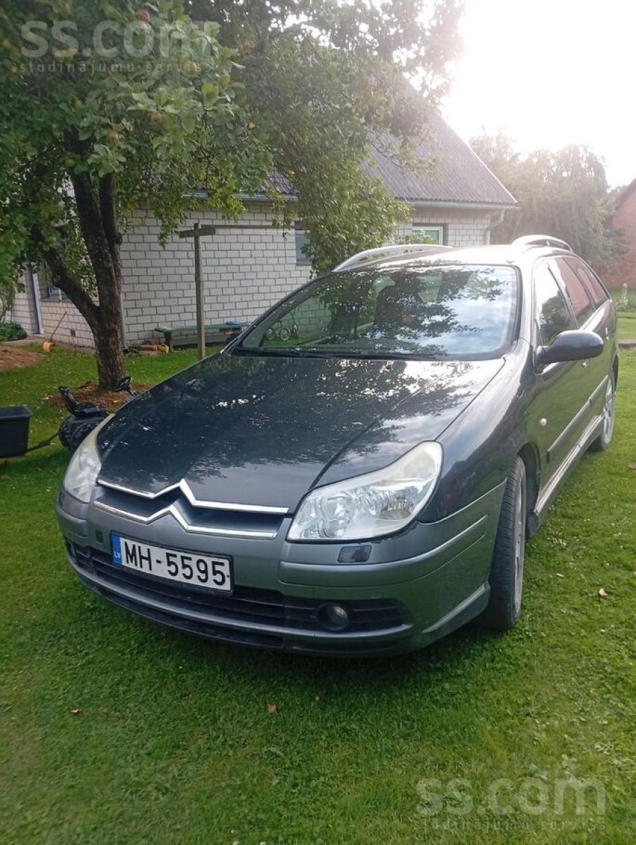 Zils Citroen C5 2005 Madona, ar dzinēja tilpumu 1.60 L un nobraukumu 372 tūkst. km par 1100 €, foto 1 vietnē AUTOMOTO.COM.LV