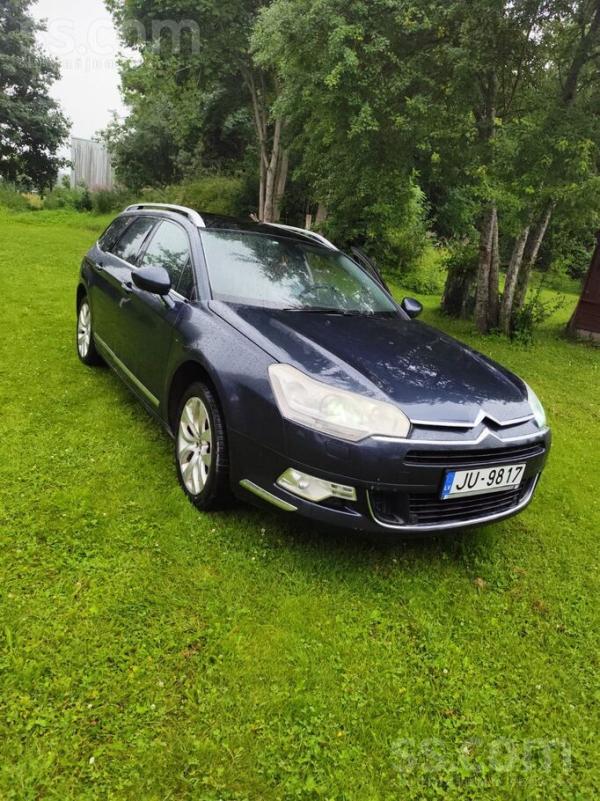 Zils Citroen C5 2008 Talsi, ar dzinēja tilpumu 2.00 L un nobraukumu 298 tūkst. km par 1500 €, foto 1 vietnē AUTOMOTO.COM.LV