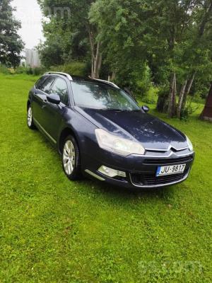 Zils Citroen C5 2008 Talsi, ar dzinēja tilpumu 2.00 L un nobraukumu 298 tūkst. km par 1500 €, foto  vietnē AUTOMOTO.COM.LV
