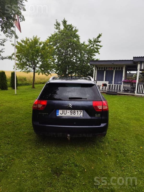 Zils Citroen C5 2008 Talsi, ar dzinēja tilpumu 2.00 L un nobraukumu 298 tūkst. km par 1500 €, foto 4 vietnē AUTOMOTO.COM.LV