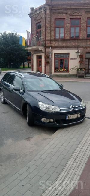 Blue Citroen C5 2008 in Limbazi, with an engine capacity of 2.70 L and mileage of 391 thousand km for 1900 €, photo  on AUTOMOTO.COM.LV