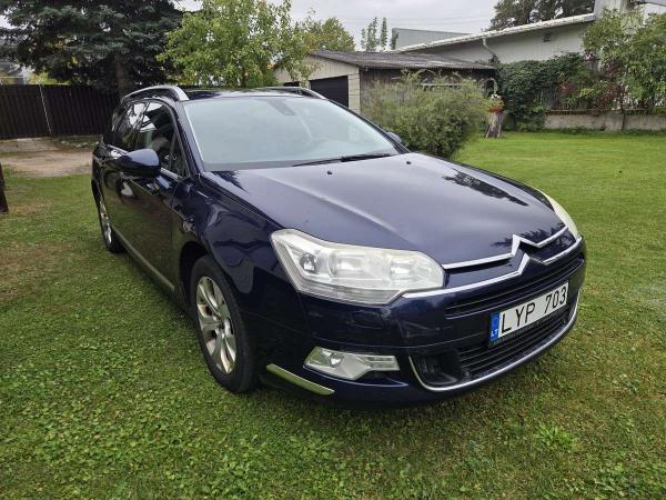 Zils Citroen C5 2008 Kauņa, ar dzinēja tilpumu 2.00 L un nobraukumu 390 tūkst. km par 3000 €, foto 1 vietnē AUTOMOTO.COM.LV