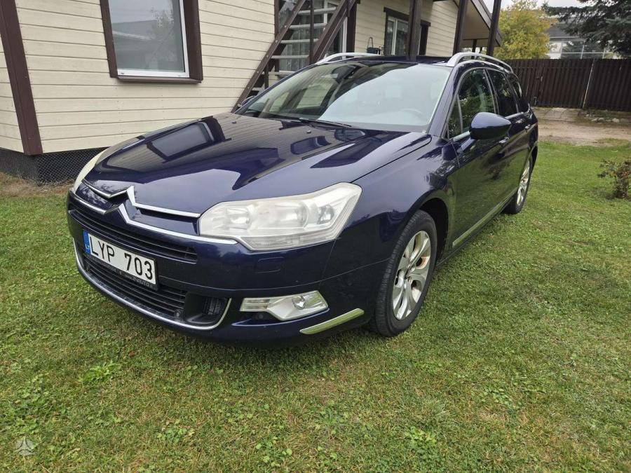 Zils Citroen C5 2008 Kauņa, ar dzinēja tilpumu 2.00 L un nobraukumu 390 tūkst. km par 3000 €, foto 3 vietnē AUTOMOTO.COM.LV
