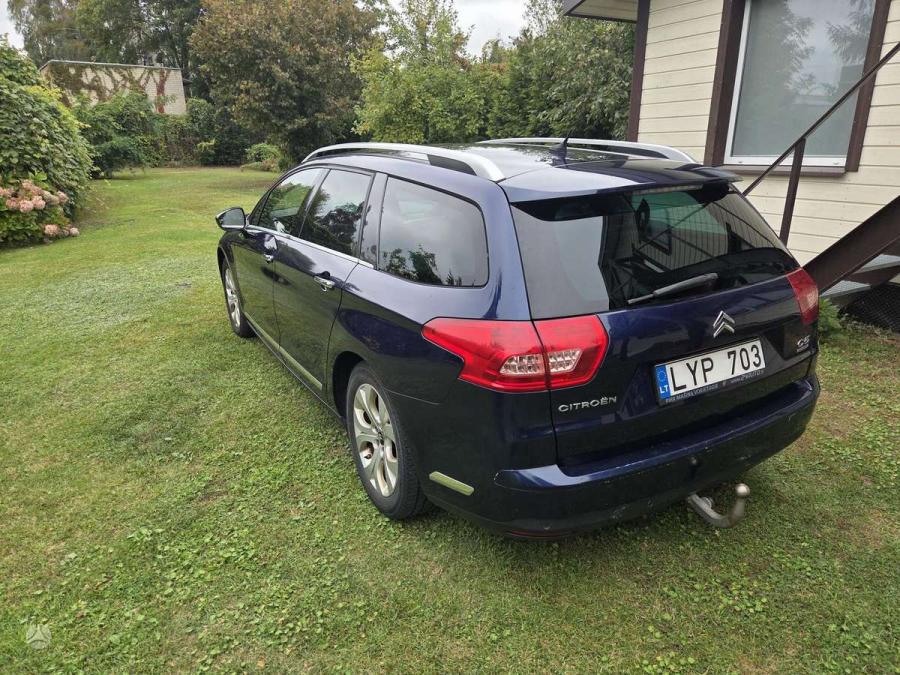 Zils Citroen C5 2008 Kauņa, ar dzinēja tilpumu 2.00 L un nobraukumu 390 tūkst. km par 3000 €, foto 5 vietnē AUTOMOTO.COM.LV