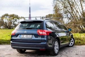 Zils Citroen C5 2008 Rīga, ar dzinēja tilpumu 2.00 L un nobraukumu 275 tūkst. km par 3590 €, foto 7 vietnē AUTOMOTO.COM.LV