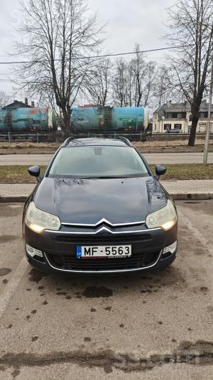 Синий Ситроен С5 2009 в Юрмала, объемом двигателя 2.00 л и пробегом 380 тыс. км за 2850 €, фото 6 на AUTOMOTO.COM.LV