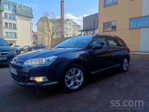 Blue Citroen C5 2009 in Daugavpils, with an engine capacity of 2.00 L and mileage of 0 thousand km for 3550 €, photo  on AUTOMOTO.COM.LV