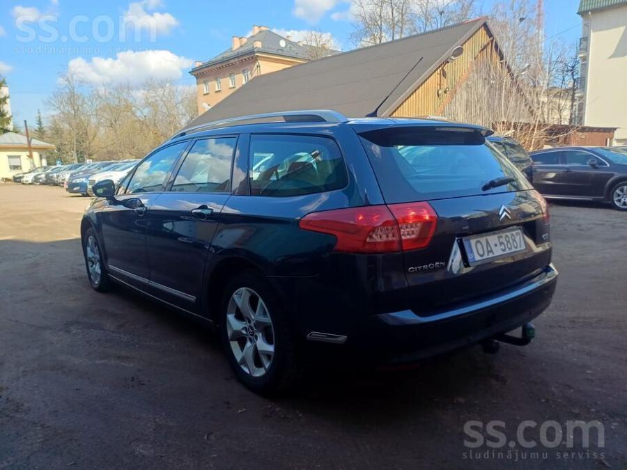 Zils Citroen C5 2009 Daugavpils, ar dzinēja tilpumu 2.00 L un nobraukumu 0 tūkst. km par 3550 €, foto 8 vietnē AUTOMOTO.COM.LV