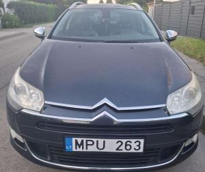 Blue Citroen C5 2010 in Kretinga, with an engine capacity of 2.00 L and mileage of 274 thousand km for 2700 €, photo  on AUTOMOTO.COM.LV