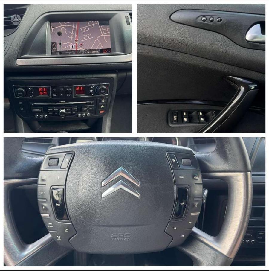 Blue Citroen C5 2010 in Vilnius, with an engine capacity of 2.99 L and mileage of 257 thousand km for 1450 €, photo 37 on AUTOMOTO.COM.LV