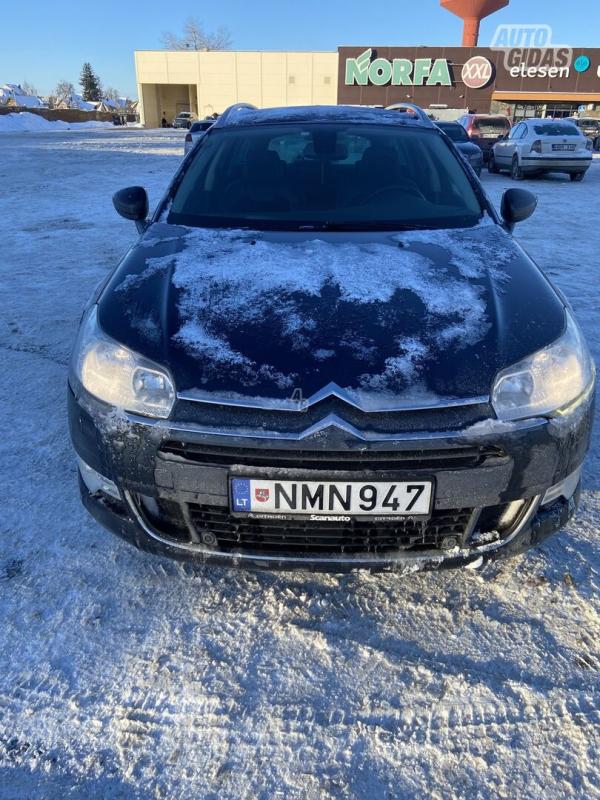 Blue Citroen C5 2011 in Jonava, with an engine capacity of 1.60 L and mileage of 220 thousand km for 2200 €, photo 1 on AUTOMOTO.COM.LV