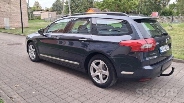 Blue Citroen C5 2011 in Rezekne, with an engine capacity of 2.00 L and mileage of 0 thousand km for 3800 €, photo 5 on AUTOMOTO.COM.LV