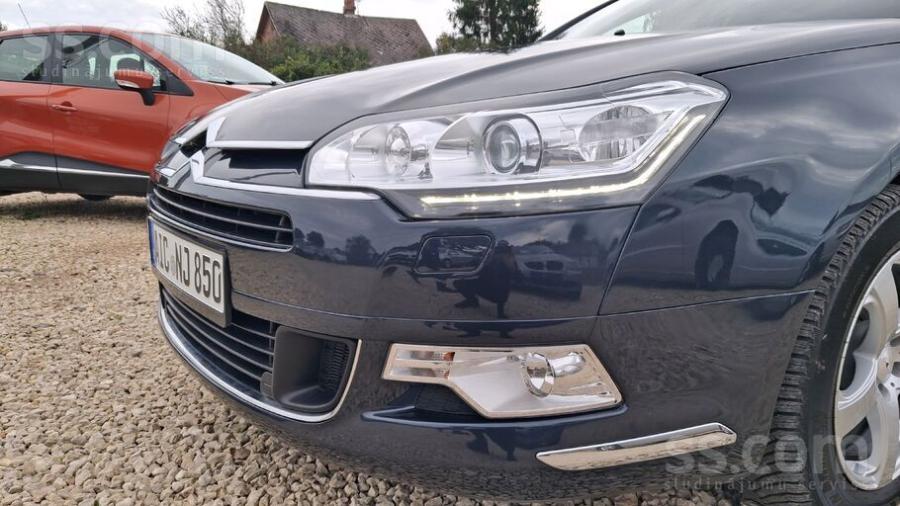 Zils Citroen C5 2011 Rēzekne, ar dzinēja tilpumu 2.00 L un nobraukumu 0 tūkst. km par 3800 €, foto 10 vietnē AUTOMOTO.COM.LV
