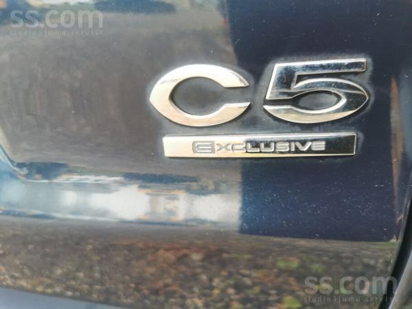 Zils Citroen C5 2011 Cēsis, ar dzinēja tilpumu 1.60 L un nobraukumu 200 tūkst. km par 3000 €, foto 7 vietnē AUTOMOTO.COM.LV