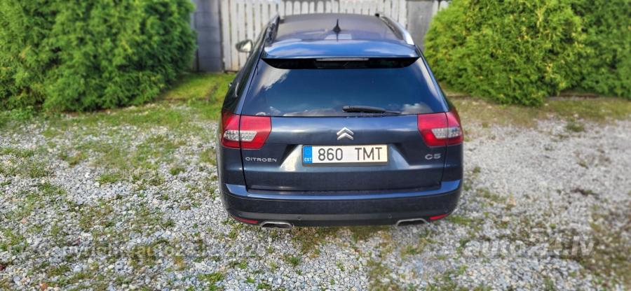 Blue Citroen C5 2012 in Tallinn, with an engine capacity of 3.00 L and mileage of 304 thousand km for 5300 €, photo 1 on AUTOMOTO.COM.LV