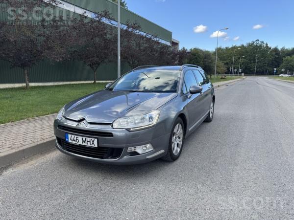 Blue Citroen C5 2013 in Riga, with an engine capacity of 1.60 L and mileage of 210 thousand km for 2200 €, photo 2 on AUTOMOTO.COM.LV