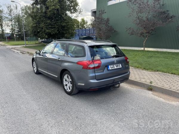 Blue Citroen C5 2013 in Riga, with an engine capacity of 1.60 L and mileage of 210 thousand km for 2200 €, photo 4 on AUTOMOTO.COM.LV