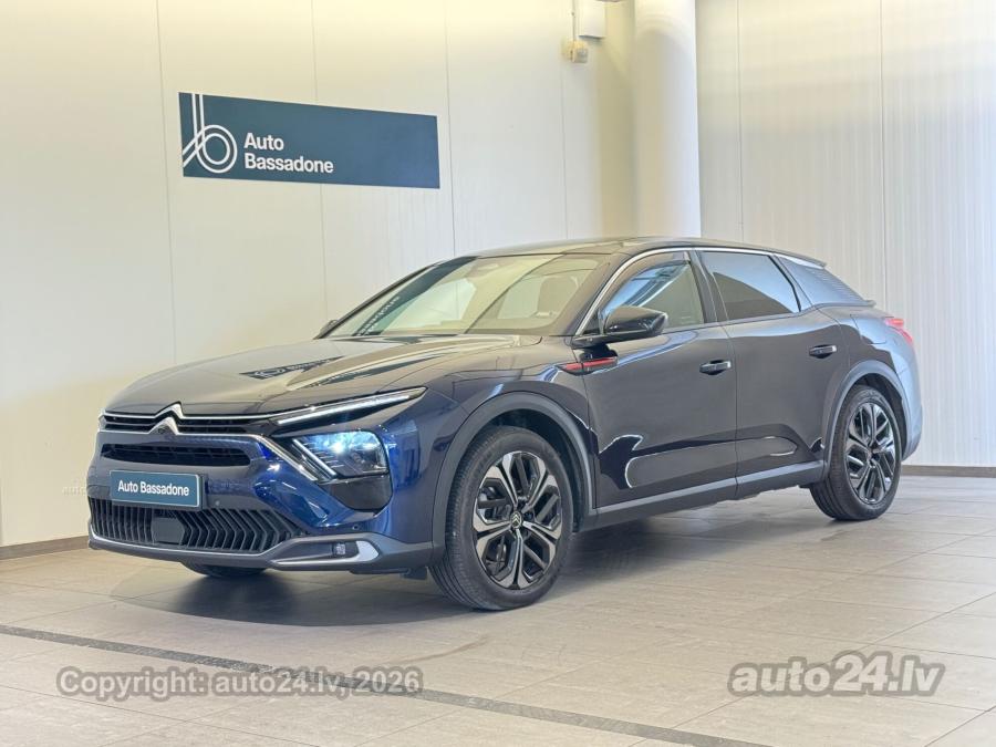 Blue Citroen C5 2024 in Tallinn, with an engine capacity of 1.60 L and mileage of 50 thousand km for 31900 €, photo 1 on AUTOMOTO.COM.LV