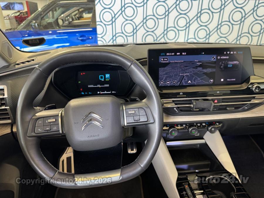 Blue Citroen C5 2024 in Tallinn, with an engine capacity of 1.60 L and mileage of 50 thousand km for 31900 €, photo 59 on AUTOMOTO.COM.LV