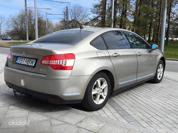 Brūns Citroen C5 2008 Tallina, ar dzinēja tilpumu 2.00 L un nobraukumu 0 tūkst. km par 2498 €, foto 5 vietnē AUTOMOTO.COM.LV