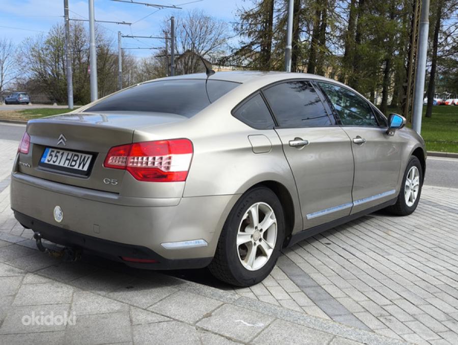 Brūns Citroen C5 2008 Tallina, ar dzinēja tilpumu 2.00 L un nobraukumu 0 tūkst. km par 2498 €, foto 6 vietnē AUTOMOTO.COM.LV