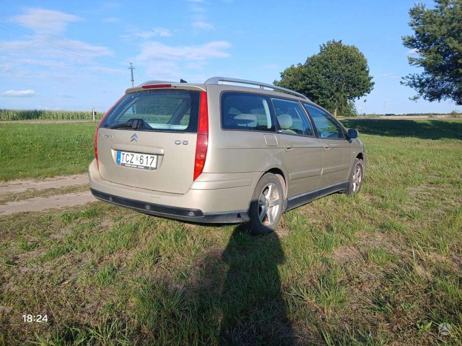 Brūns Citroen C5 2006 Kauņa, ar dzinēja tilpumu 2.18 L un nobraukumu 238 tūkst. km par 1550 €, foto 4 vietnē AUTOMOTO.COM.LV