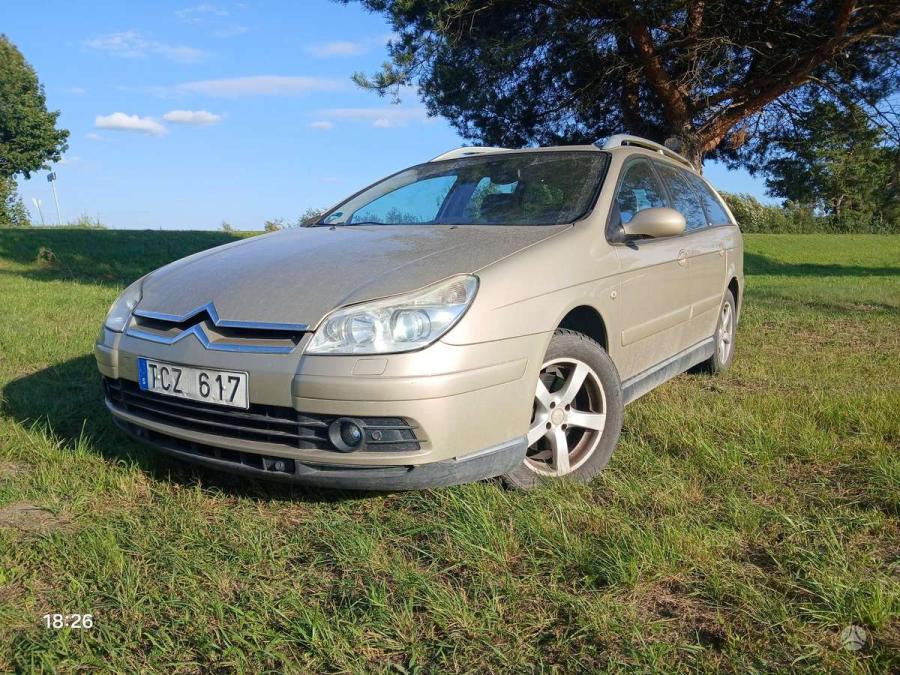 Brūns Citroen C5 2006 Kauņa, ar dzinēja tilpumu 2.18 L un nobraukumu 238 tūkst. km par 1550 €, foto 24 vietnē AUTOMOTO.COM.LV