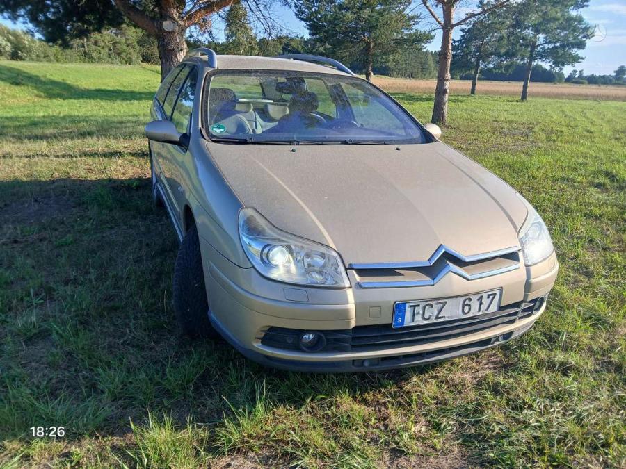 Brūns Citroen C5 2006 Kauņa, ar dzinēja tilpumu 2.18 L un nobraukumu 238 tūkst. km par 1550 €, foto 27 vietnē AUTOMOTO.COM.LV