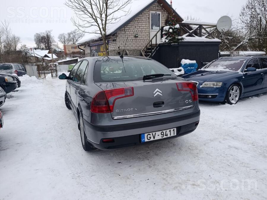 Grey Citroen C5 2004 in Rezekne, with an engine capacity of 1.60 L and mileage of 336 thousand km for 1250 €, photo 6 on AUTOMOTO.COM.LV