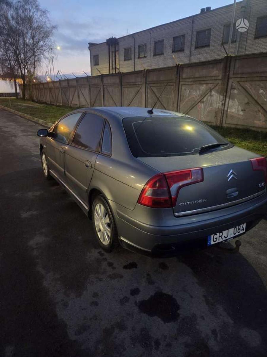 Pelēks Citroen C5 2005 Klaipėda, ar dzinēja tilpumu 2.00 L un nobraukumu 205 tūkst. km par 900 €, foto 5 vietnē AUTOMOTO.COM.LV