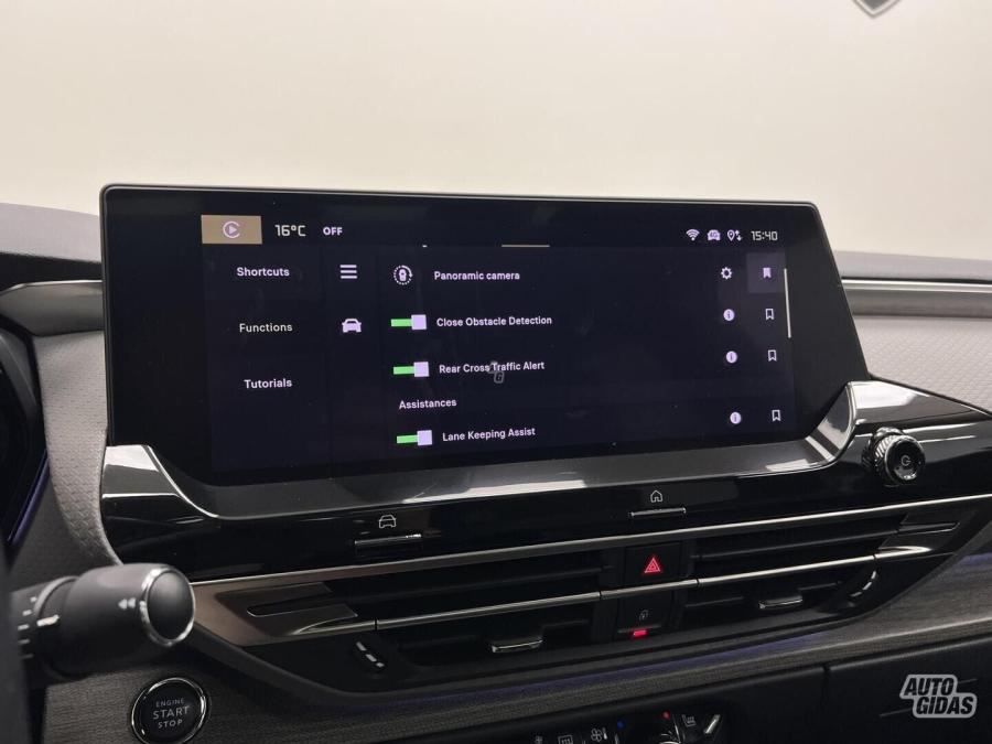 Grey Citroen C5 2022 in Vilnius, with an engine capacity of 1.60 L and mileage of 61 thousand km for 22990 €, photo 30 on AUTOMOTO.COM.LV