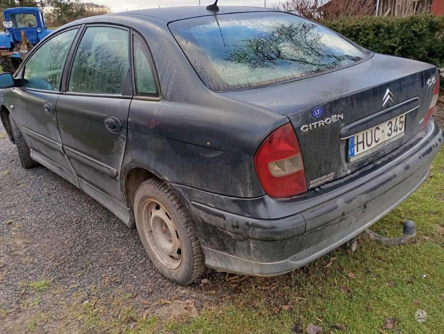 Grey Citroen C5 2001 in Taurage, with an engine capacity of 2.00 L and mileage of 334 thousand km for 499 €, photo 1 on AUTOMOTO.COM.LV