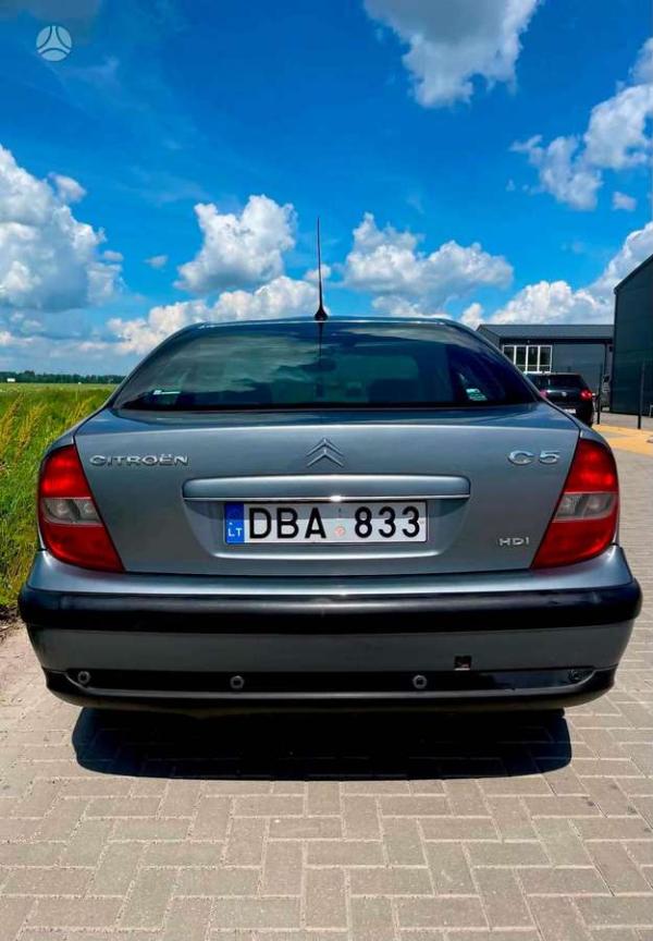 Grey Citroen C5 2004 in Ukmerge, with an engine capacity of 2.00 L and mileage of 195 thousand km for 650 €, photo 7 on AUTOMOTO.COM.LV