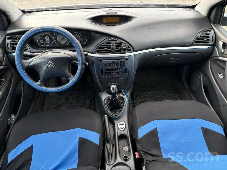 Grey Citroen C5 2006 in Daugavpils, with an engine capacity of 1.60 L and mileage of 479 thousand km for 750 €, photo 10 on AUTOMOTO.COM.LV