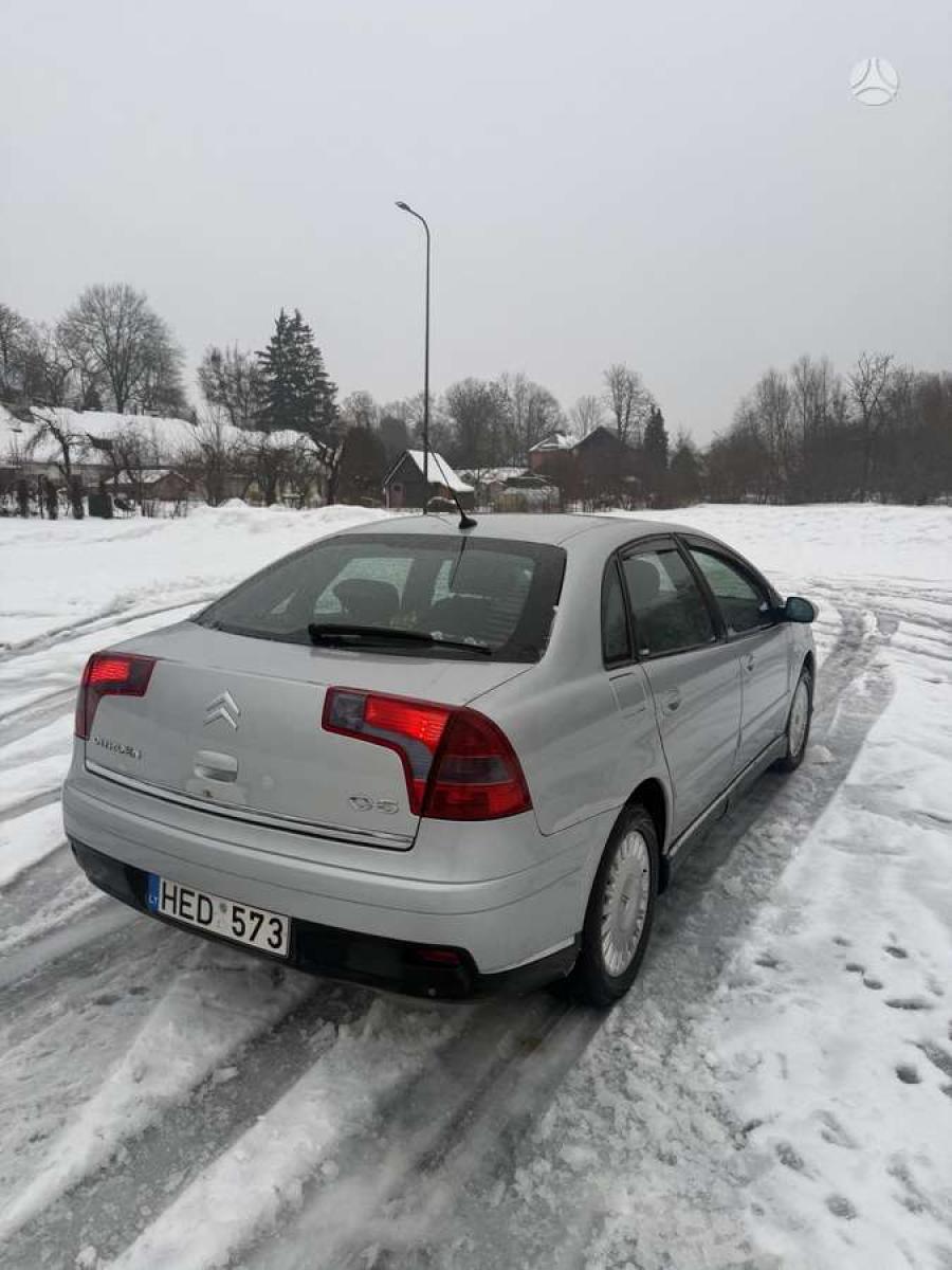 Grey Citroen C5 2007 in Kaunas, with an engine capacity of 2.00 L and mileage of 245 thousand km for 850 €, photo 9 on AUTOMOTO.COM.LV