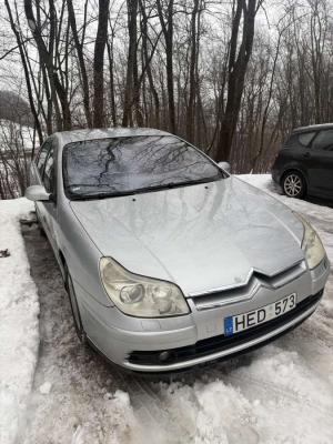 Grey Citroen C5 2007 in Kaunas, with an engine capacity of 2.00 L and mileage of 245 thousand km for 850 €, photo 16 on AUTOMOTO.COM.LV