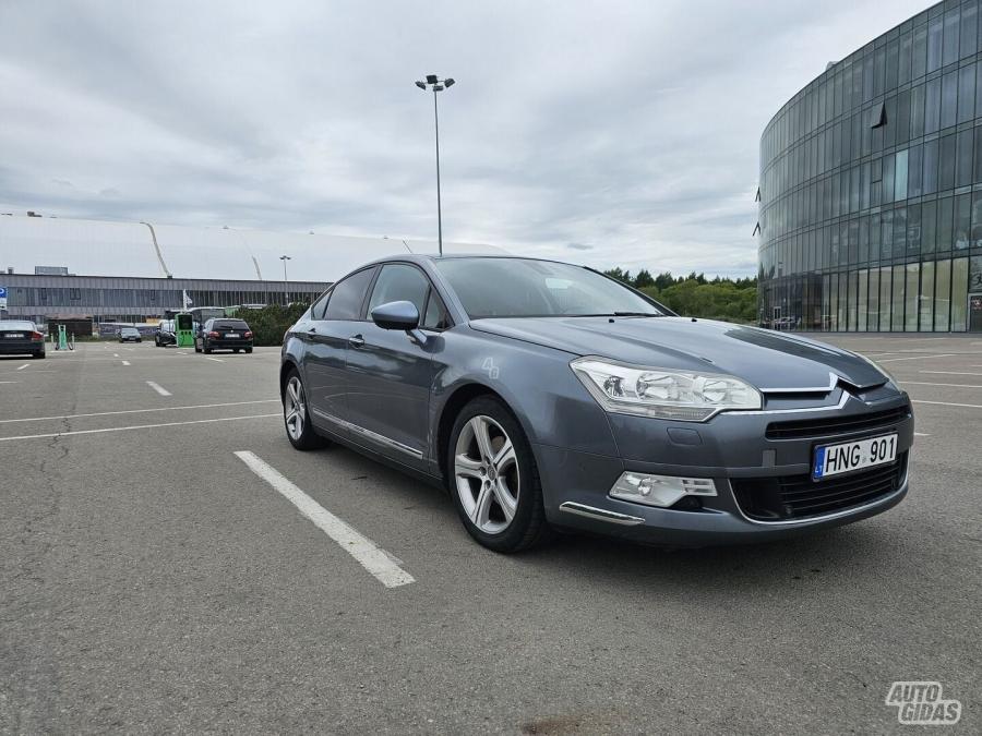 Pelēks Citroen C5 2008 Šauļi, ar dzinēja tilpumu 2.00 L un nobraukumu 352 tūkst. km par 1900 €, foto 3 vietnē AUTOMOTO.COM.LV