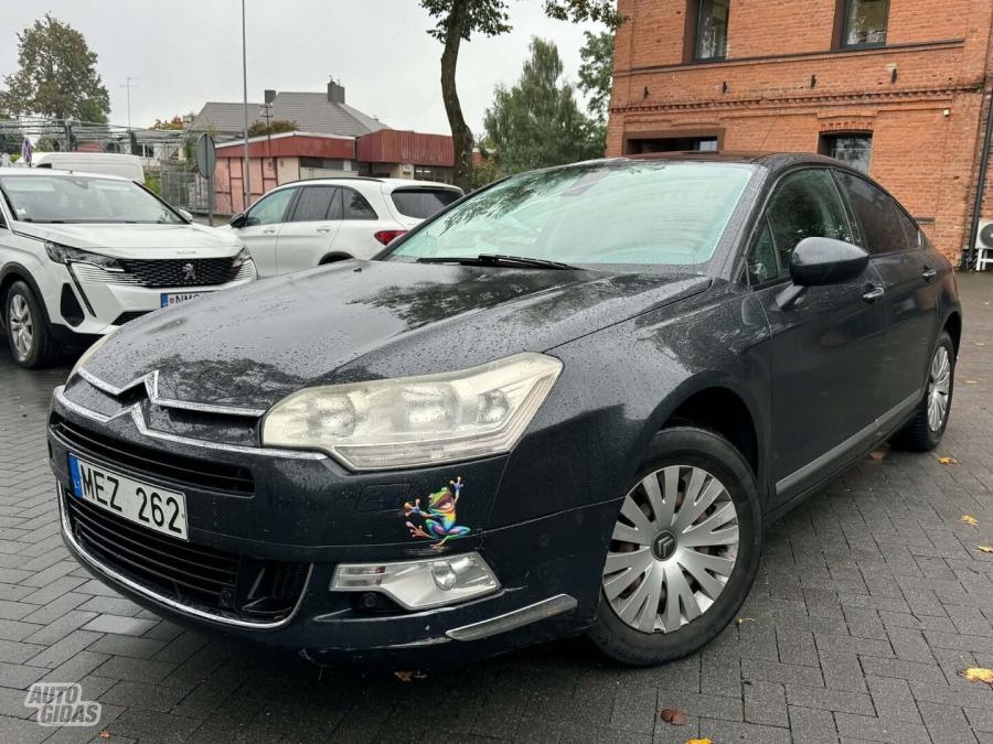 Grey Citroen C5 2008 in Panevezys, with an engine capacity of 1.60 L and mileage of 275 thousand km for 1170 €, photo 5 on AUTOMOTO.COM.LV