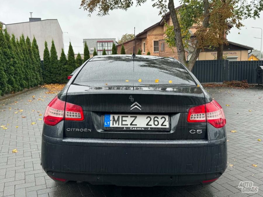 Grey Citroen C5 2008 in Panevezys, with an engine capacity of 1.60 L and mileage of 275 thousand km for 1170 €, photo 11 on AUTOMOTO.COM.LV