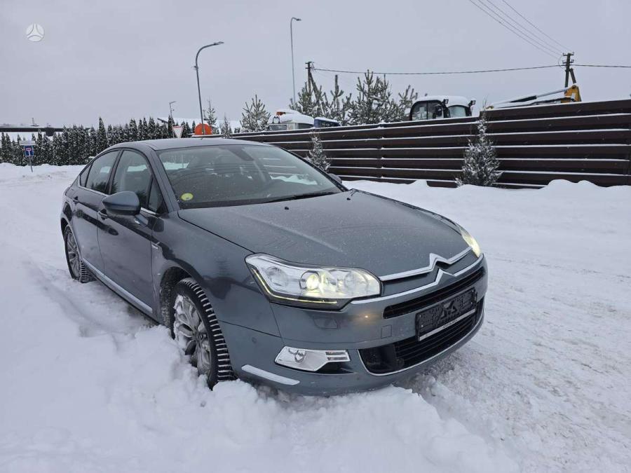 Pelēks Citroen C5 2013 Kauņa, ar dzinēja tilpumu 2.00 L un nobraukumu 253 tūkst. km par 3750 €, foto 1 vietnē AUTOMOTO.COM.LV