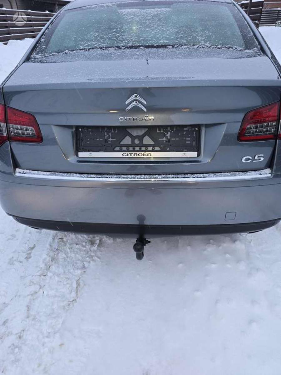 Pelēks Citroen C5 2013 Kauņa, ar dzinēja tilpumu 2.00 L un nobraukumu 253 tūkst. km par 3750 €, foto 13 vietnē AUTOMOTO.COM.LV