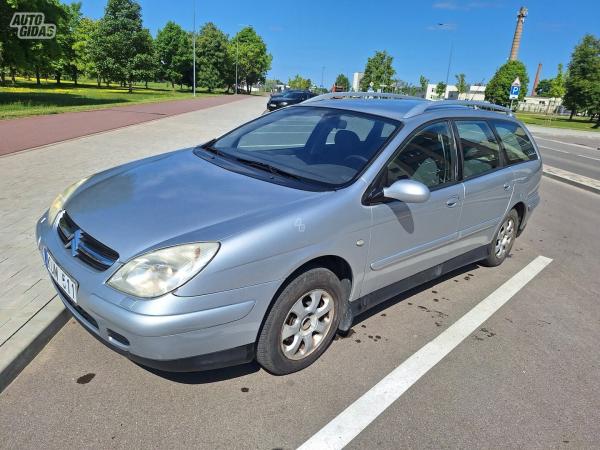 Grey Citroen C5 2003 in Ukmerge, with an engine capacity of 2.00 L and mileage of 259 thousand km for 590 €, photo 1 on AUTOMOTO.COM.LV