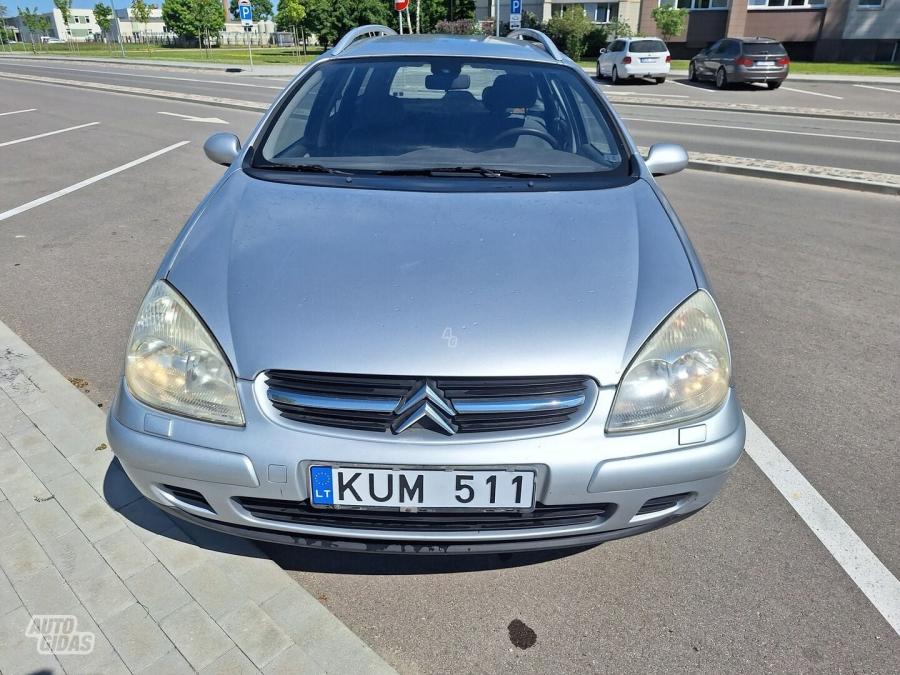 Grey Citroen C5 2003 in Ukmerge, with an engine capacity of 2.00 L and mileage of 259 thousand km for 590 €, photo 3 on AUTOMOTO.COM.LV