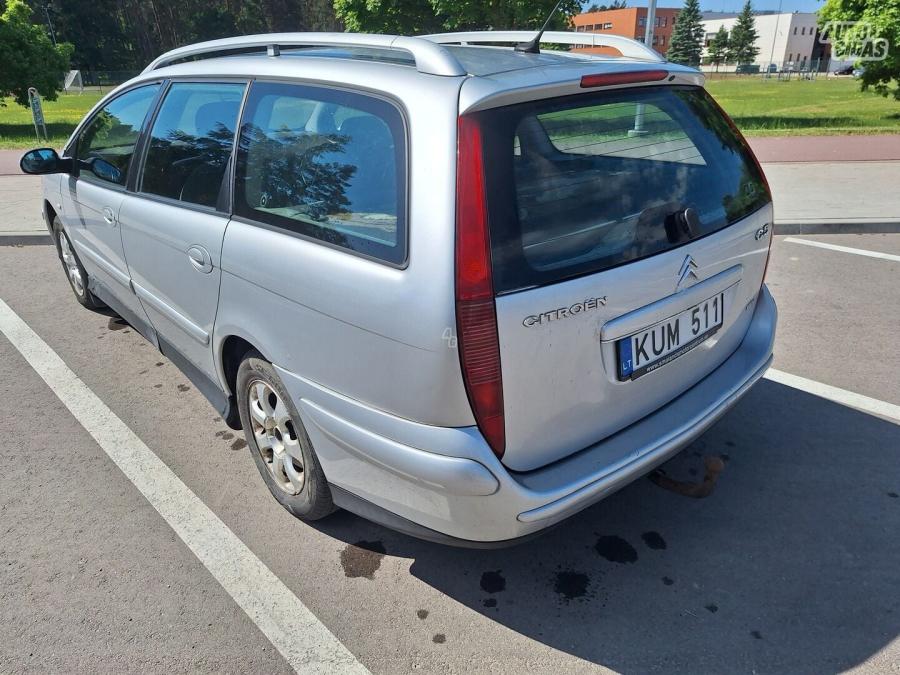 Grey Citroen C5 2003 in Ukmerge, with an engine capacity of 2.00 L and mileage of 259 thousand km for 590 €, photo 8 on AUTOMOTO.COM.LV