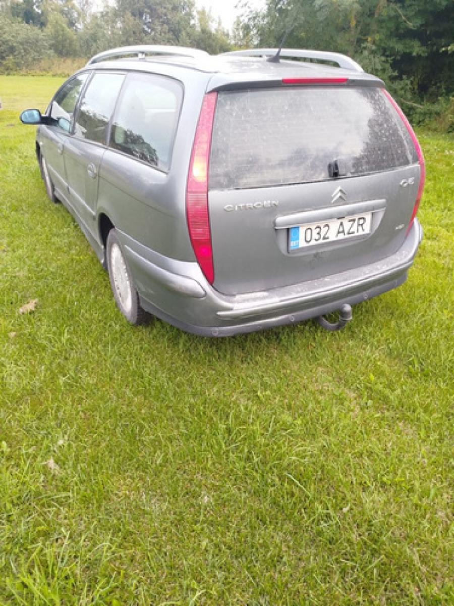Pelēks Citroen C5 2003 Hāpsalu, ar dzinēja tilpumu 2.00 L un nobraukumu 303 tūkst. km par 1300 €, foto 5 vietnē AUTOMOTO.COM.LV
