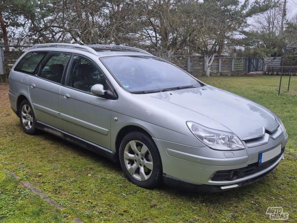 Grey Citroen C5 2005 in Kaunas, with an engine capacity of 2.20 L and mileage of 247 thousand km for 1050 €, photo 5 on AUTOMOTO.COM.LV