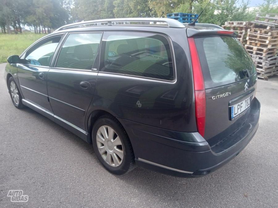 Grey Citroen C5 2007 in Siauliai, with an engine capacity of 2.20 L and mileage of 367 thousand km for 1180 €, photo 5 on AUTOMOTO.COM.LV
