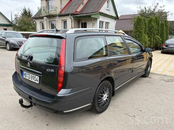 Grey Citroen C5 2007 in Daugavpils, with an engine capacity of 2.20 L and mileage of 0 thousand km for 2450 €, photo 6 on AUTOMOTO.COM.LV