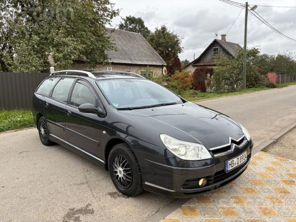 Grey Citroen C5 2007 in Daugavpils, with an engine capacity of 2.20 L and mileage of 0 thousand km for 2450 €, photo 8 on AUTOMOTO.COM.LV