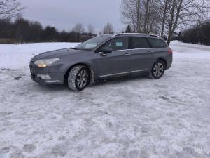 Pelēks Citroen C5 2008 Klaipėda, ar dzinēja tilpumu 2.00 L un nobraukumu 320 tūkst. km par 2500 €, foto  vietnē AUTOMOTO.COM.LV